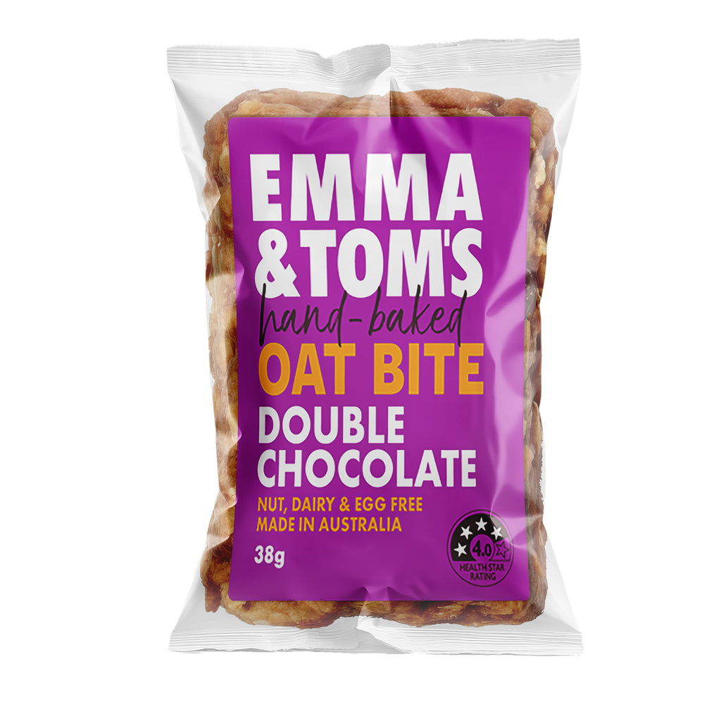 Double Choc Oat Bite 38g – Emma and Tom's